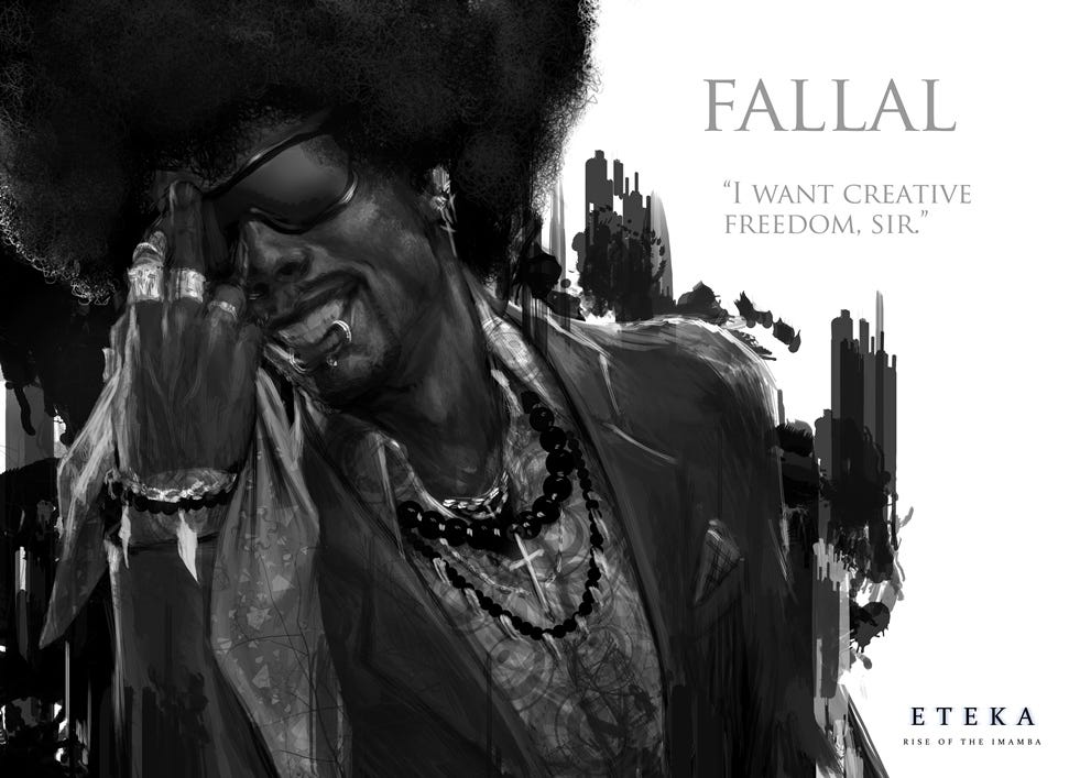 Character Profile: Fallal. He wants his freedom, but it will come… | by ...
