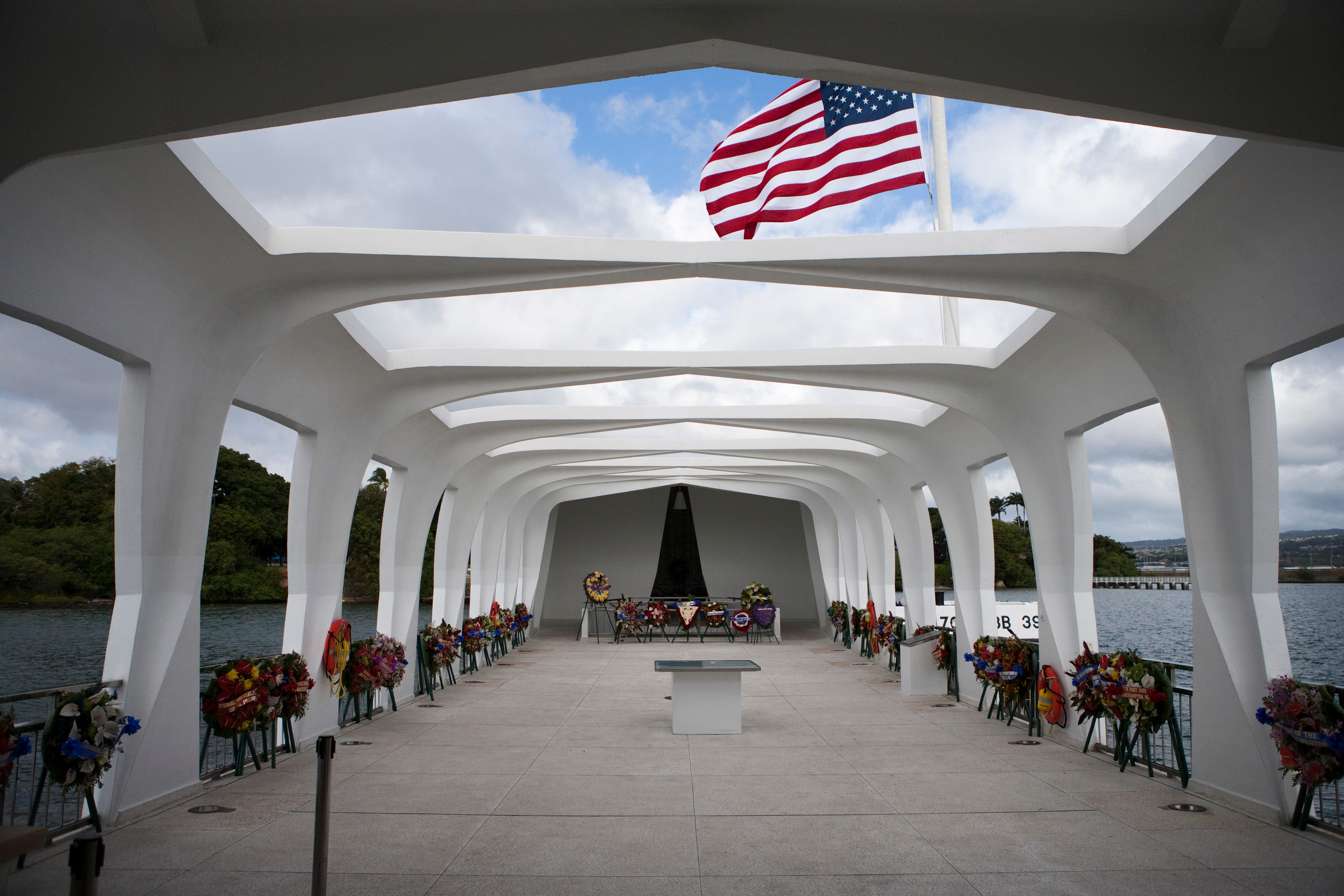 Inside Pearl Harbor Memorial
