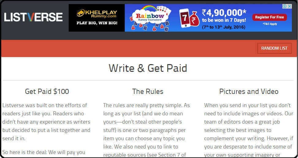 Top 10 websites get paid to write Articles($100 to $300) | by Praveen ...