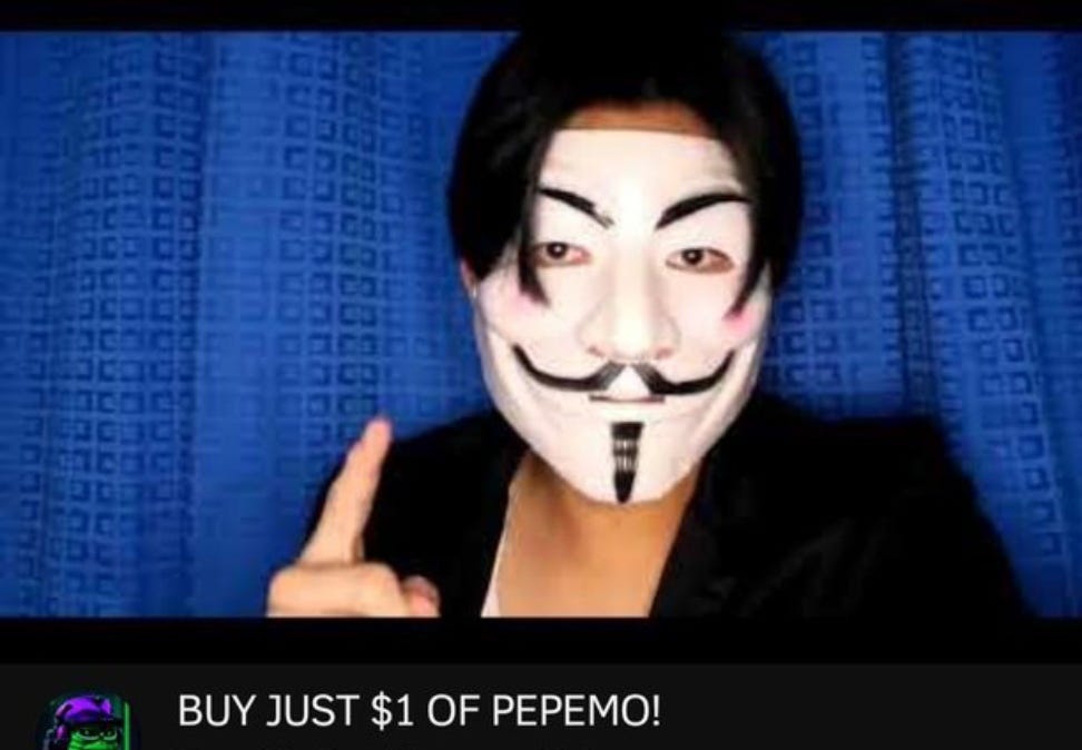 Anonymous Mask Meme