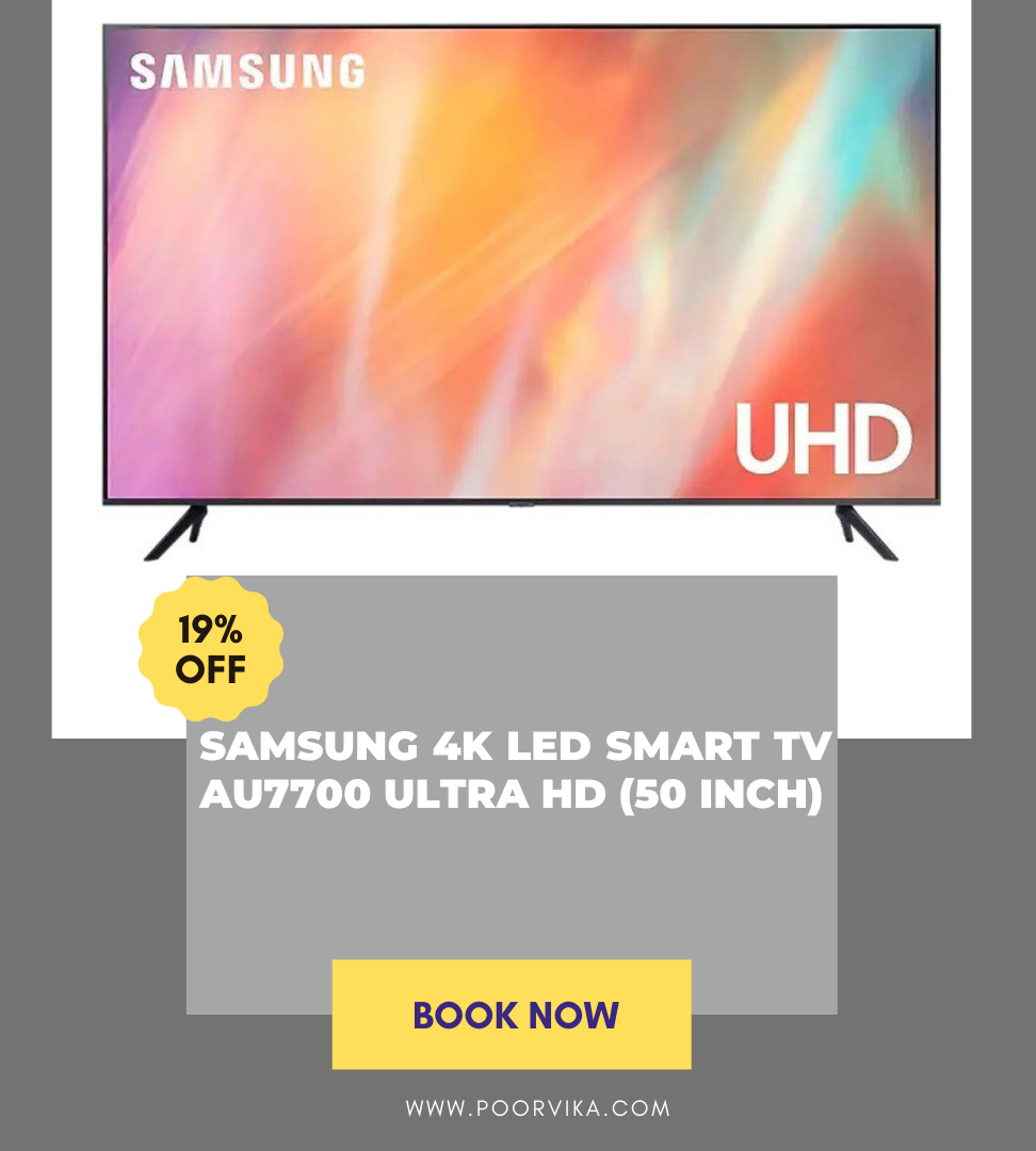 Samsung 4K LED Smart TV AU7700 Ultra HD (50 Inch) | by Renukanarayanan | Medium