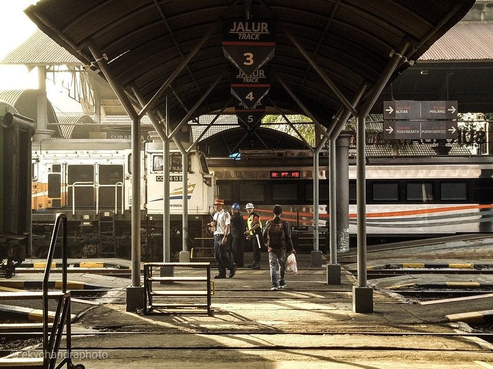 Gubeng Railway Station, Surabaya. | by ivo | Medium