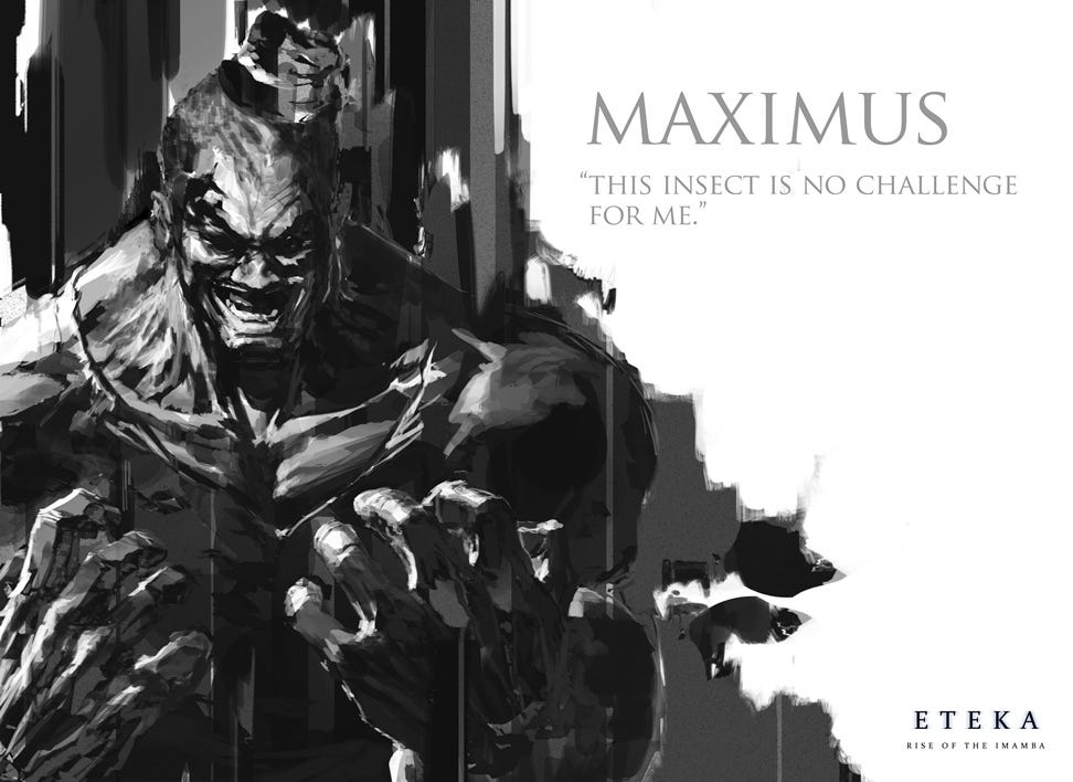 Character Profile: Maximus. A warrior of immense power that lives… | by ...