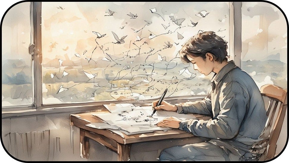 Origami of the Mind: Folding Free Time into Meaning | by Arun Kumar ...