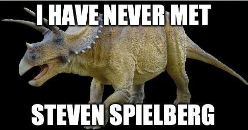 Steven Spielberg Dinosaur Meme