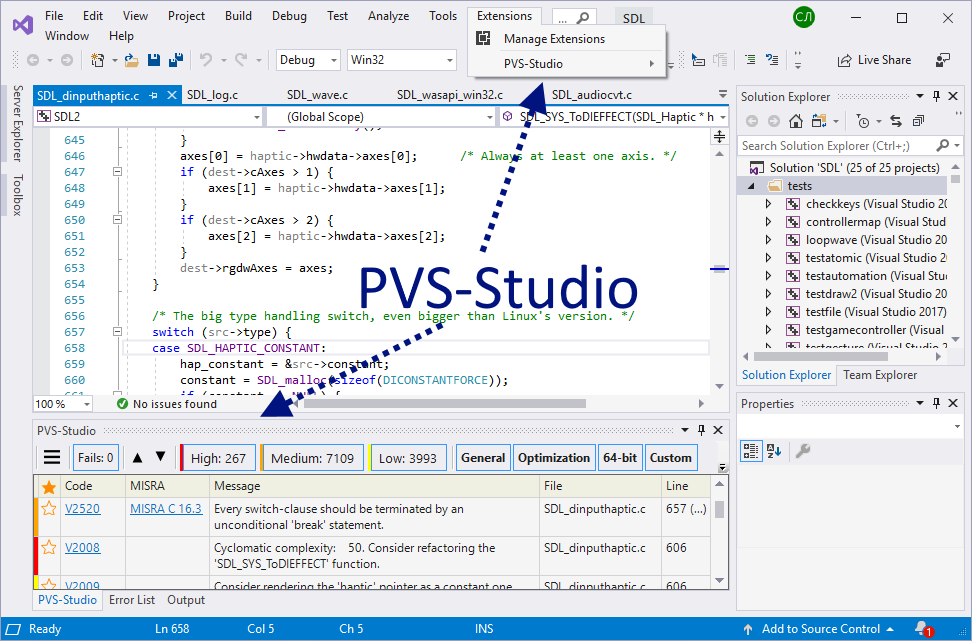 PVS-Studio for Visual Studio. Many of our articles are focused on… | by Unicorn Developer | PVS ...
