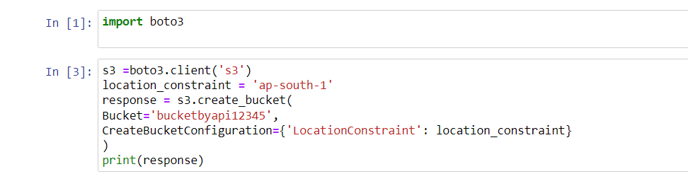 Creating s3 bucket using cli and api. | by Harshsharma | Jul, 2023 | Medium