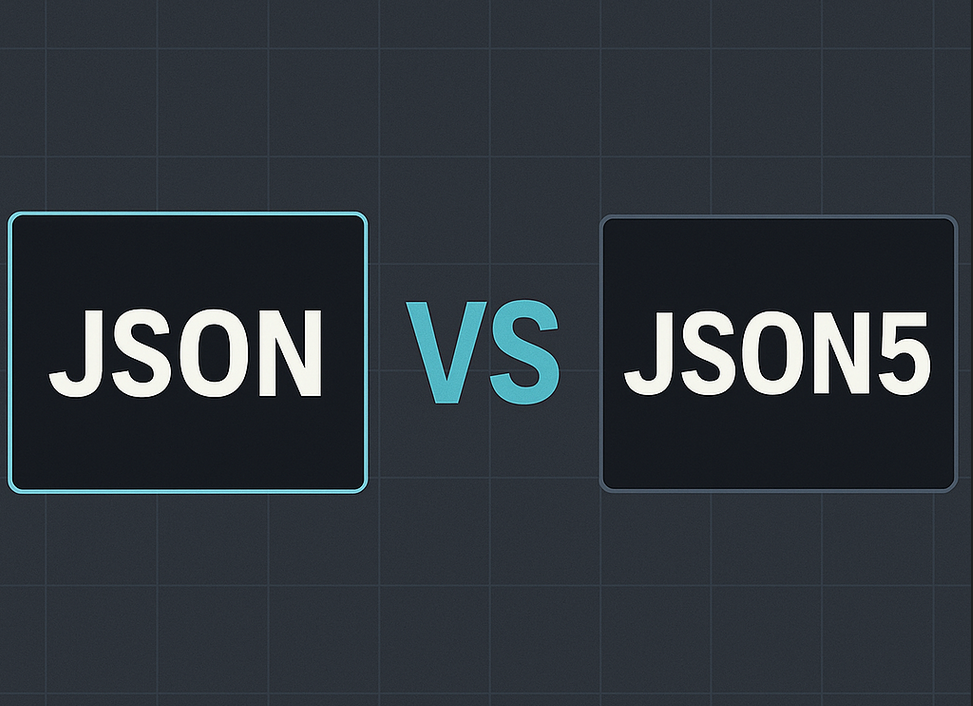 JSON vs. JSON5. More flexible and human-readable… | by Tihomir Manushev | May, 2025 | Medium
