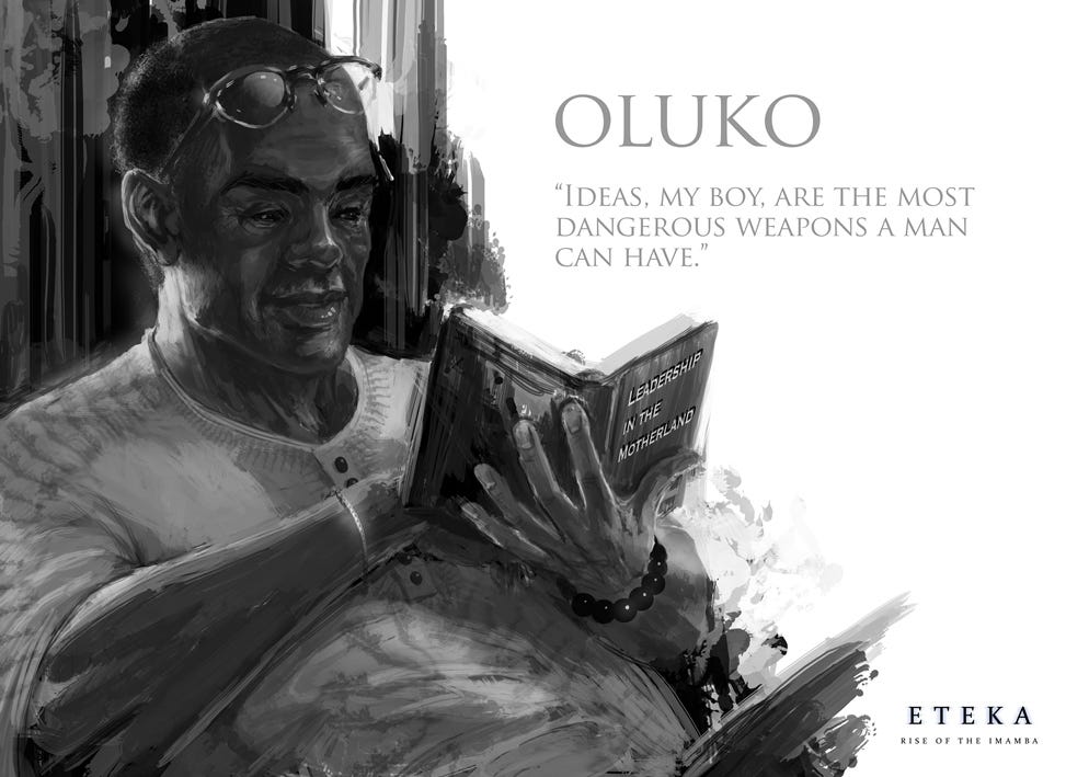 Character Profile: Oluko. A noble idealist with his honor in… | by Ben ...