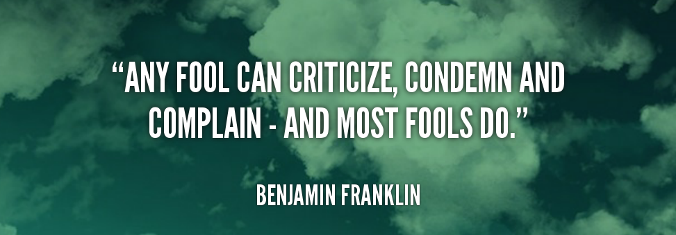 DON’T. I used to complain a lot. It’s toxic… | by Craig Francis | Medium