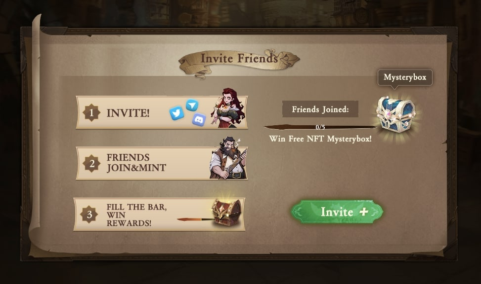 👥Invite Friends - Twilight NFT - Medium