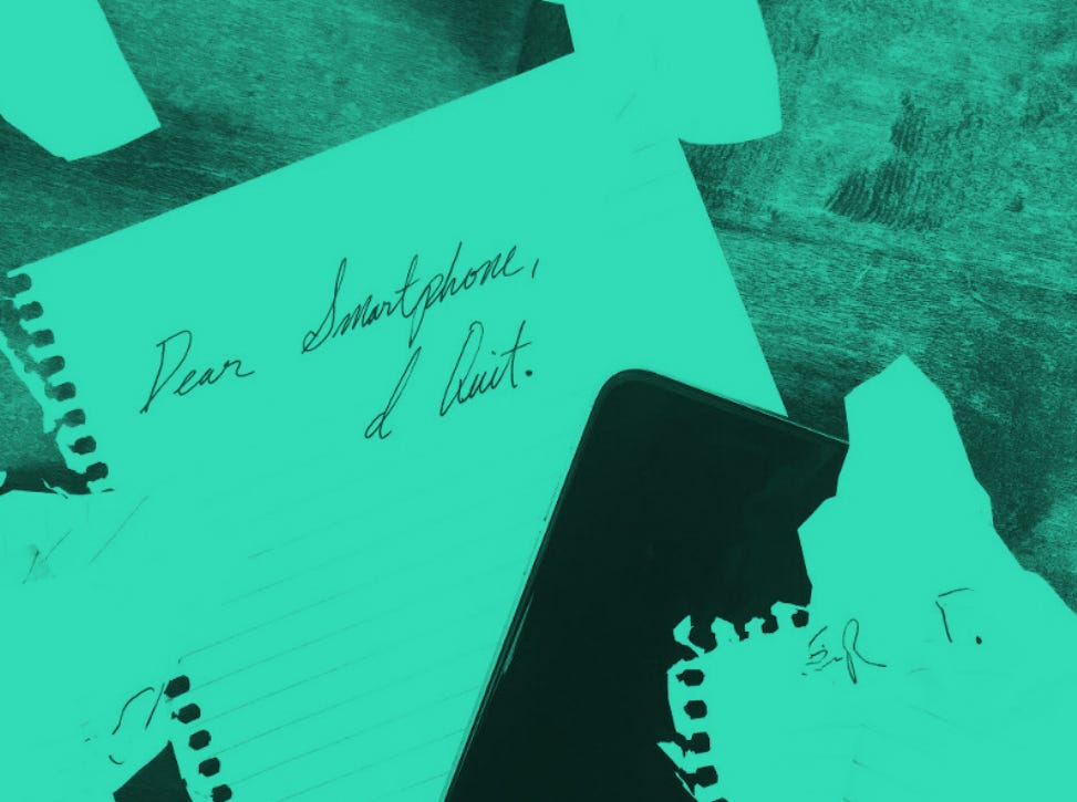Dear Smartphone, I Quit.. Part I: Convenience, Creativity and The… | by ...