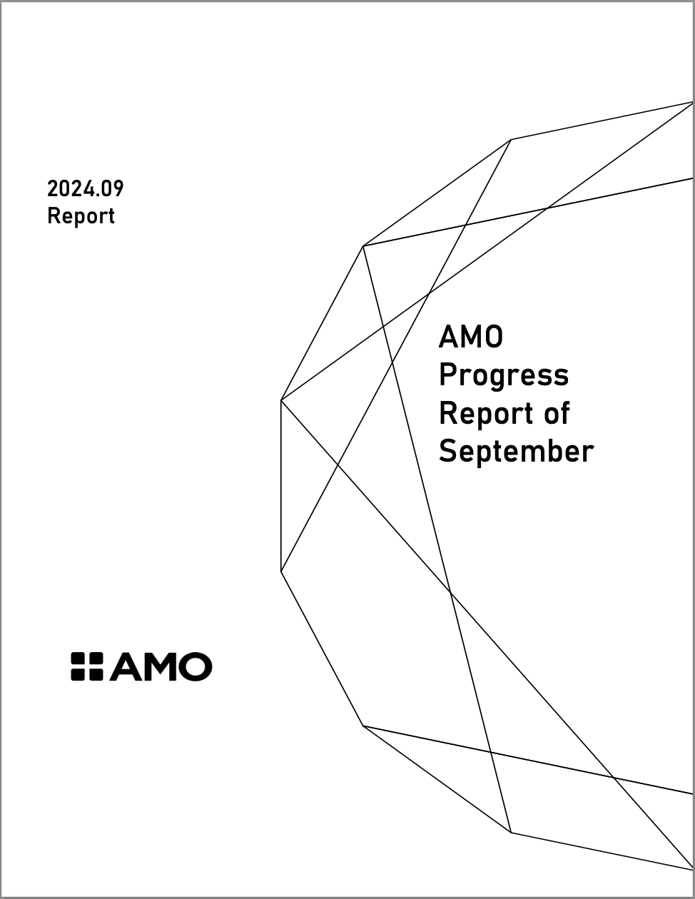 2024년 AMO 9월 활동보고 - AMO Labs Official - Medium