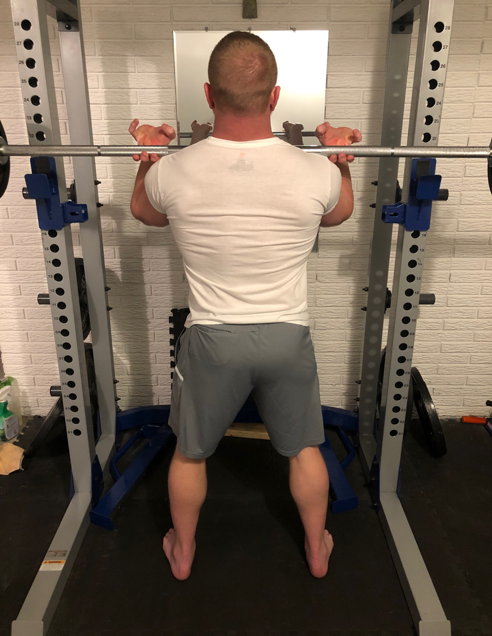 Squat Starting Position Side View