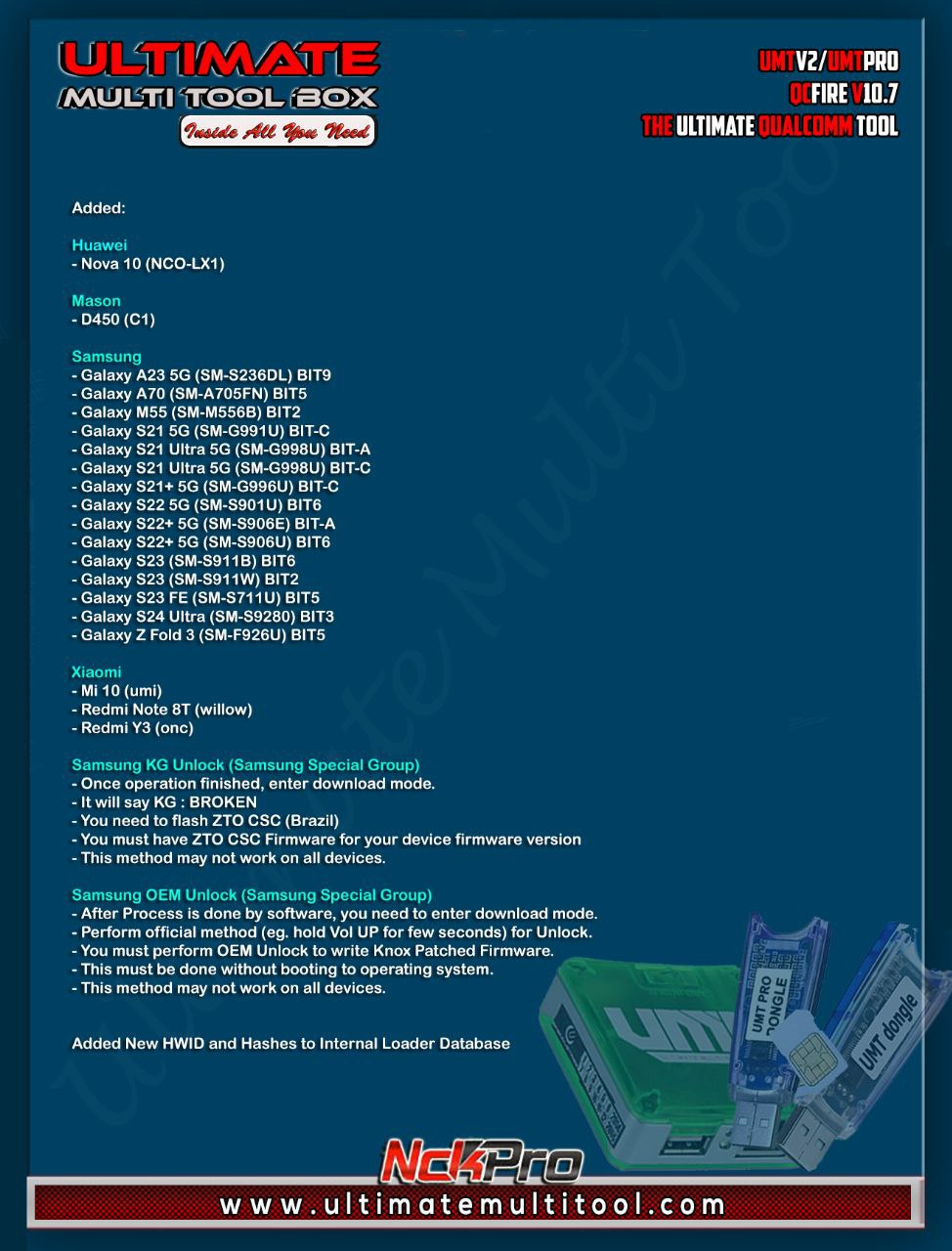 Download the Latest Version of UMT QcFire Tool V10.7 | by Tech GSM hub ...