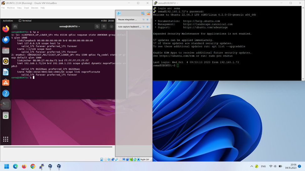 Connection to centos or ubuntu using putty - Sekinerehimova - Medium