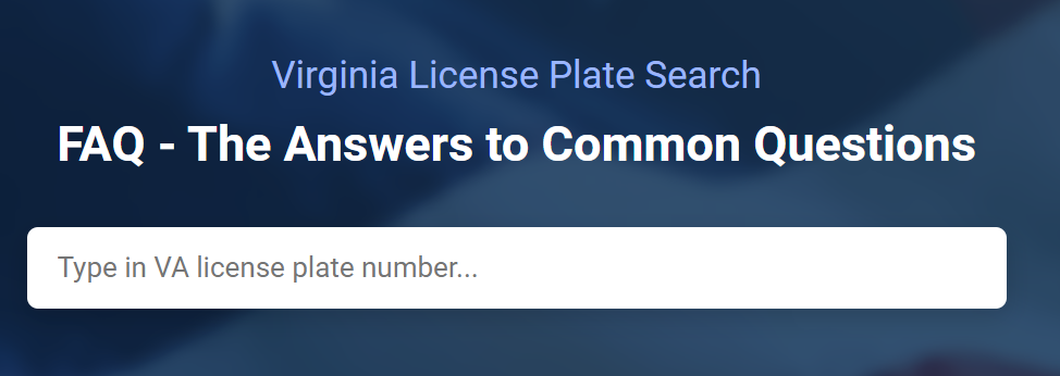 Fees For License Plates In Virginia | by Virginialicenseplate | Medium