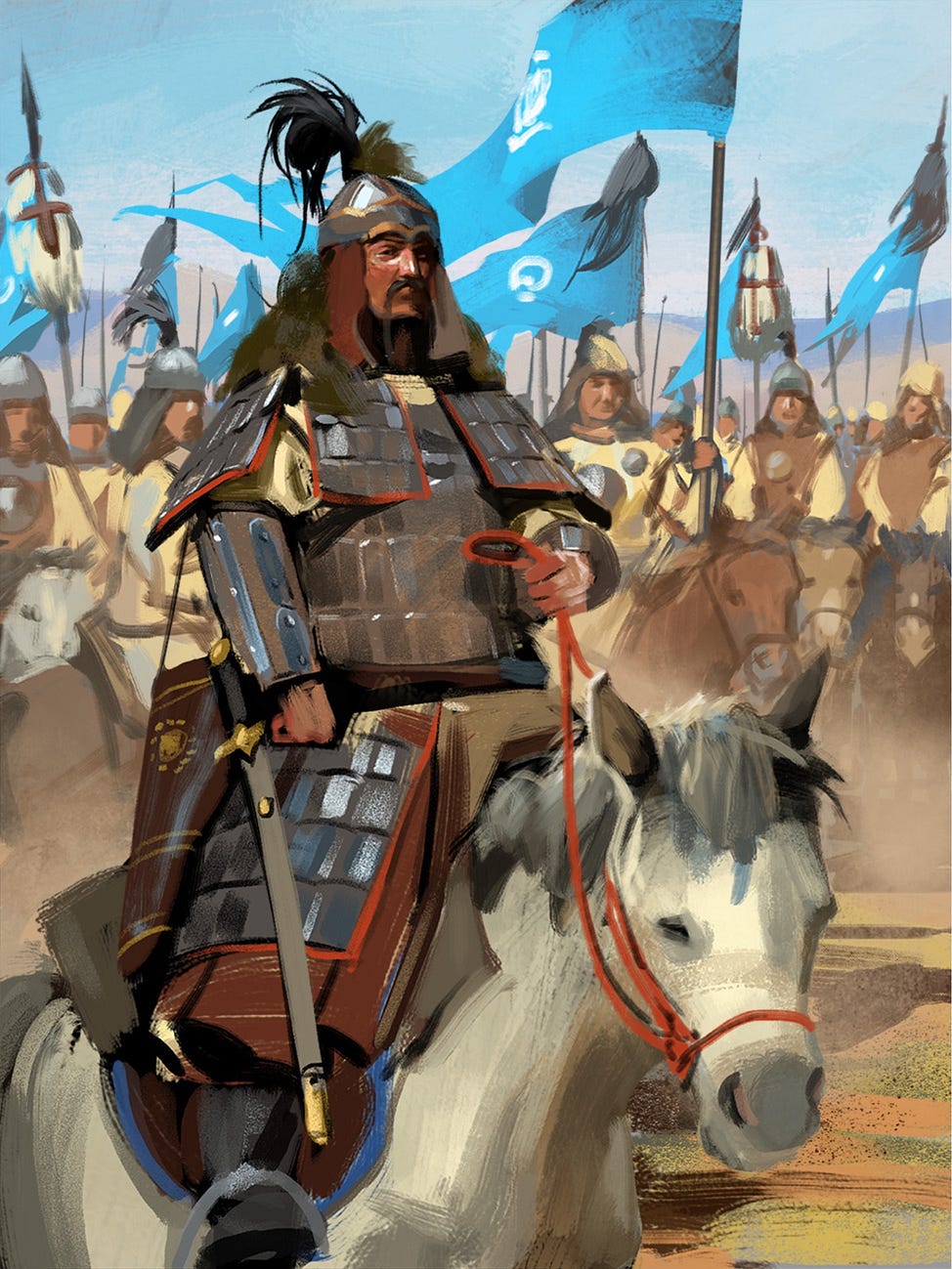 After years of hearing nothing but endless shit-talk about Genghis Khan ...