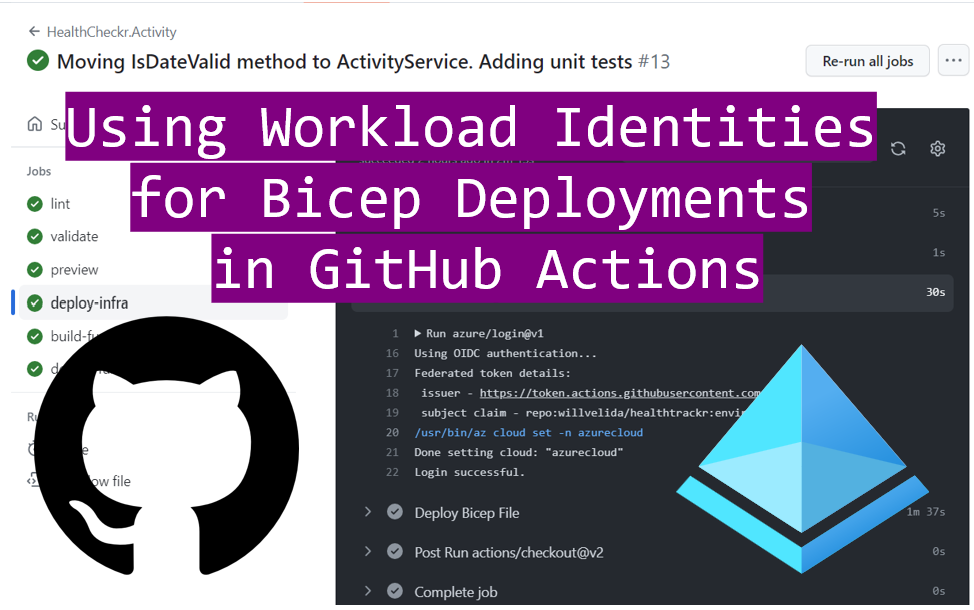Using Workload Identities for Bicep Deployments in GitHub Actions | by Will Velida | Level Up Coding