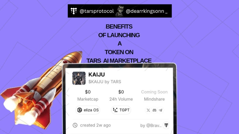 Benefits Of Launching A Token On TARS A Marketplace | by 𝗞𝗜𝗡𝗚𝗦𝗢𝗡𝗡 🖤📝 ...