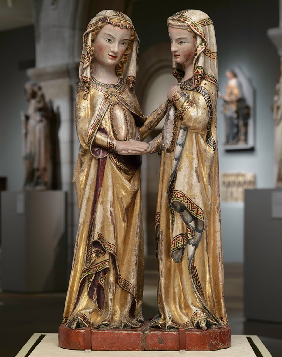 The Beauty of Women Friendship. “The Visitation” is a statue made… | by ...