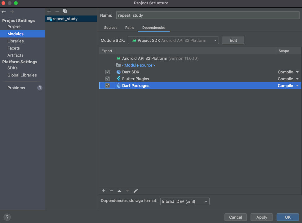 Flutter Error “cannot resolve symbol properties()” - 오정석 - Medium