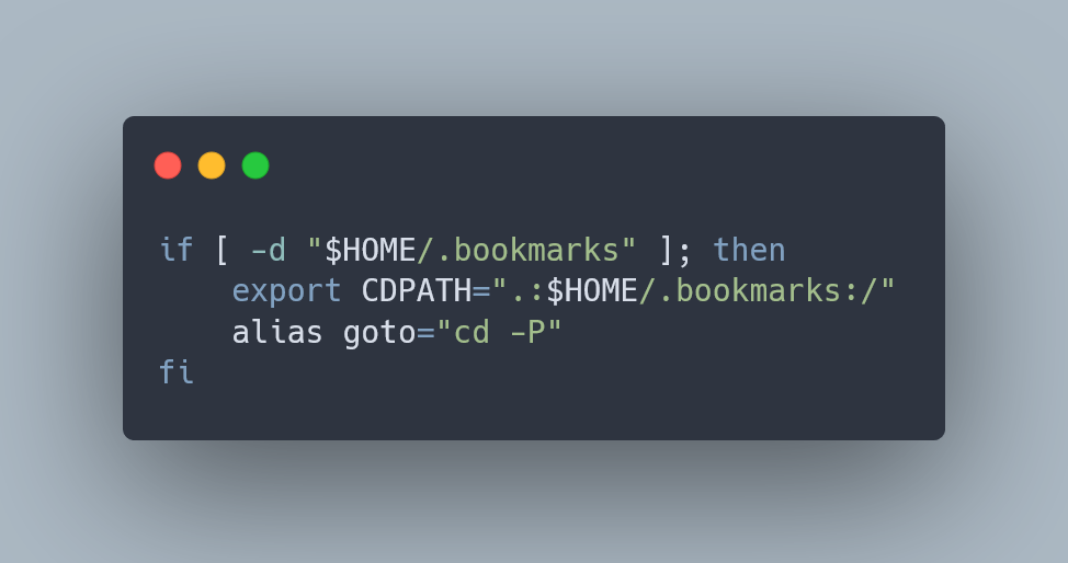 How to use bookmarks in bash/zsh. | by threkk | Medium