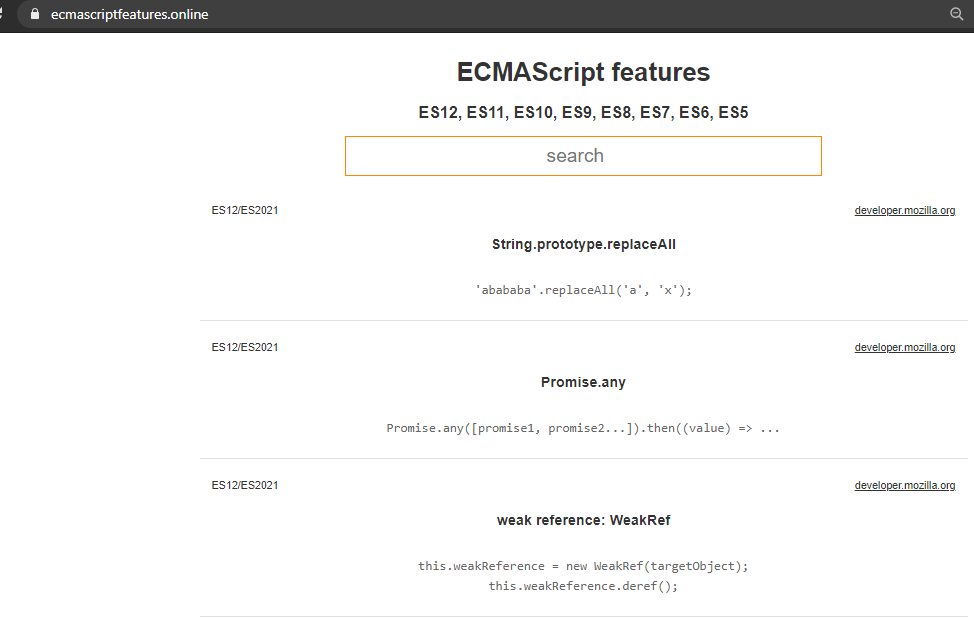 What’s New Features in ECMAScript 2021 (ES2021/ES12) | by david medragh | Medium