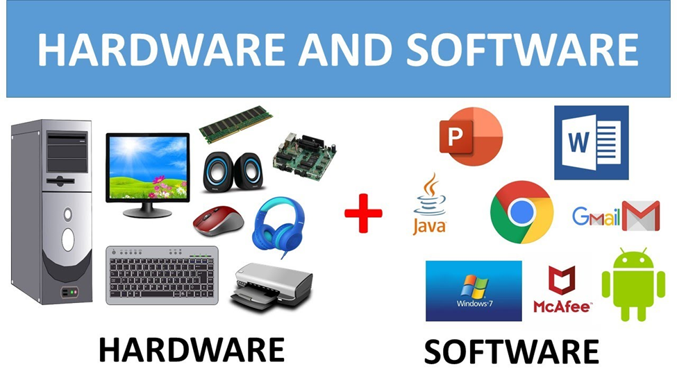 What is Hardware? What is software? What are the differences between ...