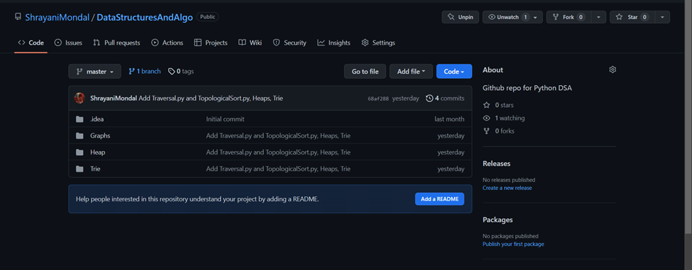 SETUP A PROJECT USING GIT AND PYCHARM (Part 2) | by Shrayani Mondal | Medium