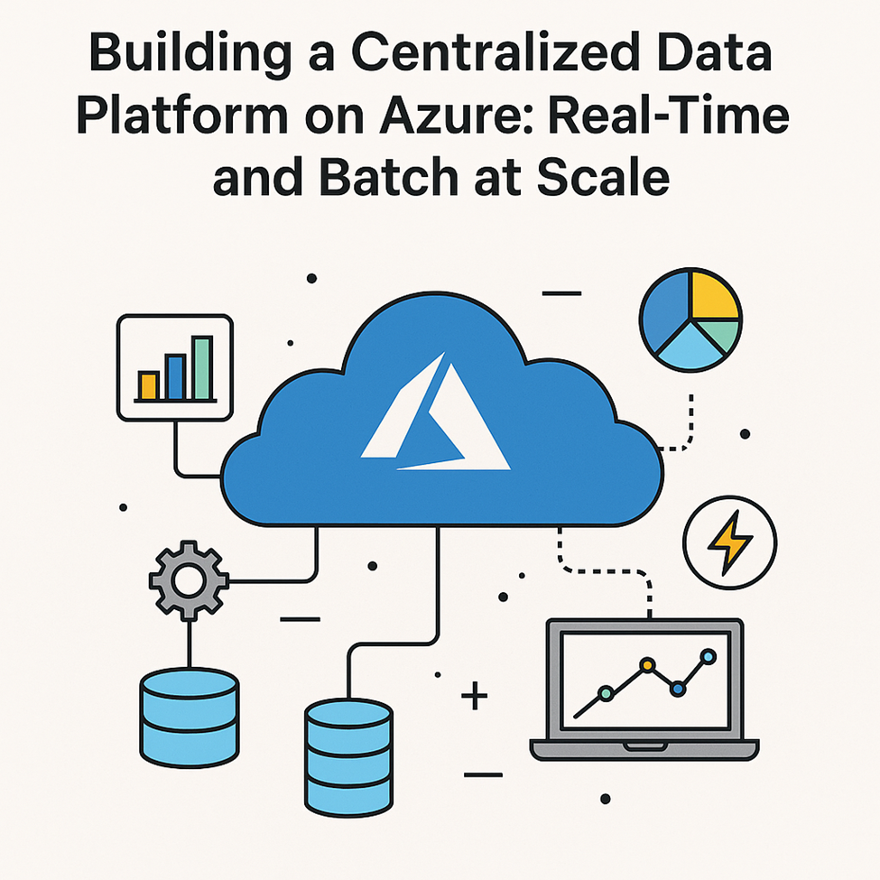 Building a Centralized Data Platform on Azure: Real-Time and Batch at Scale | by Sujith Kumar ...