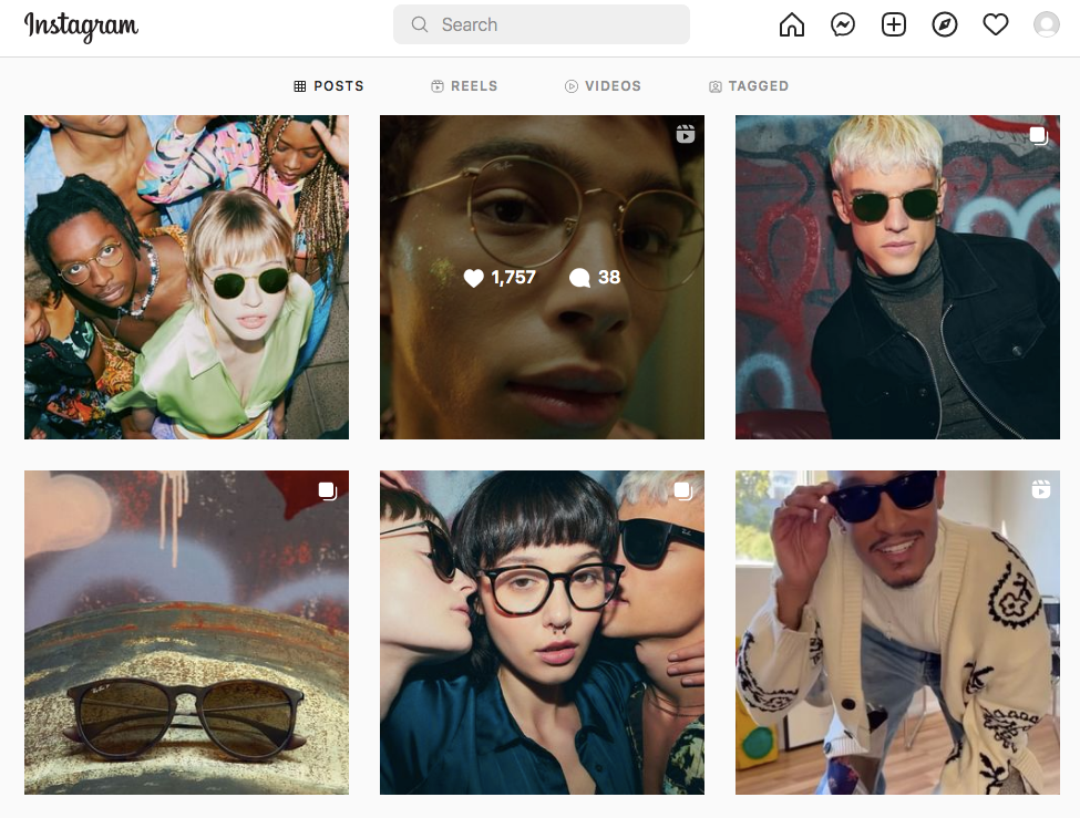 Ray-Ban: Best Practice Guide For Instagram | by Garrett Milchin | Medium