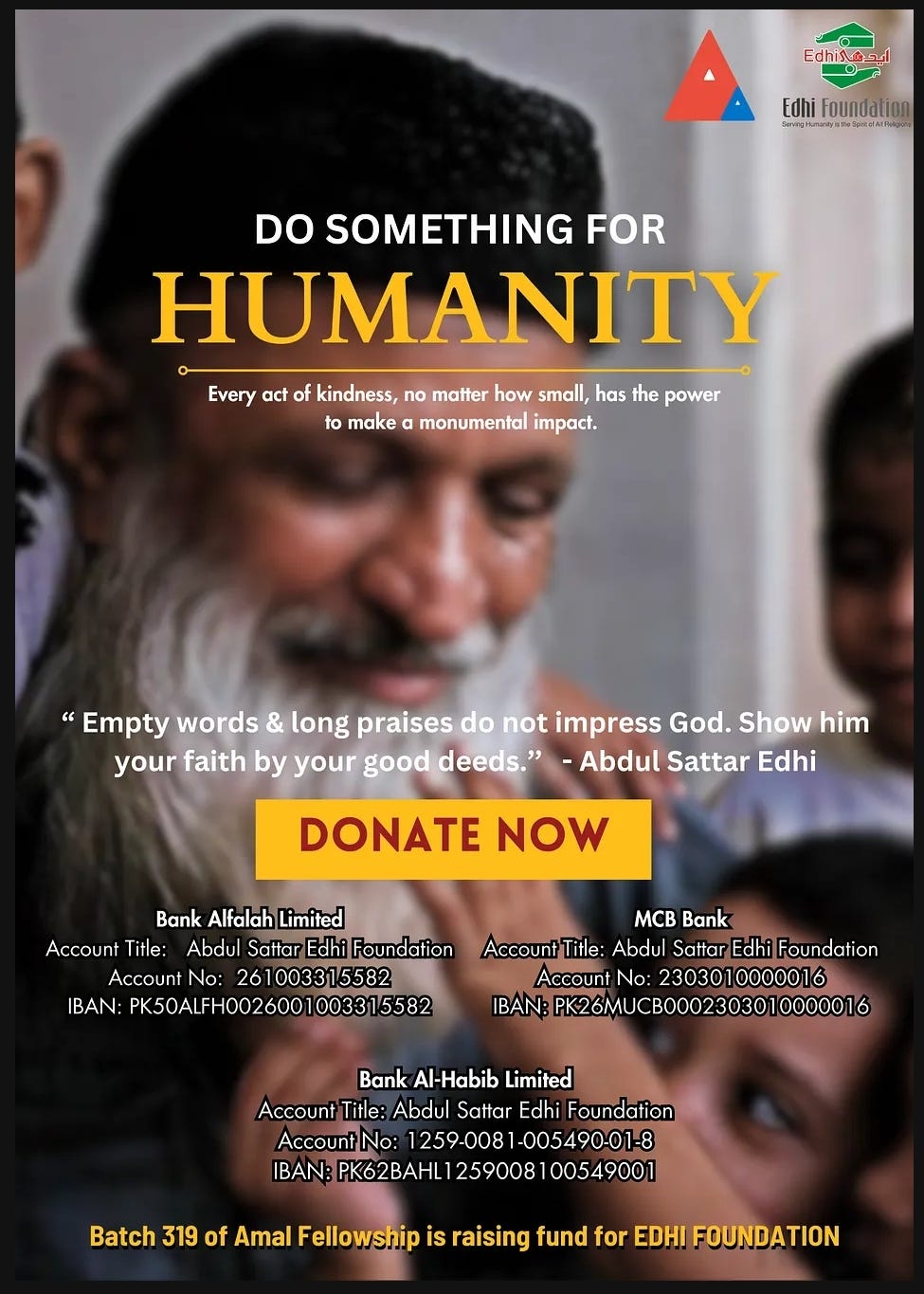 My Experience Collecting Donations for the Edhi Foundation | by Aesh ...