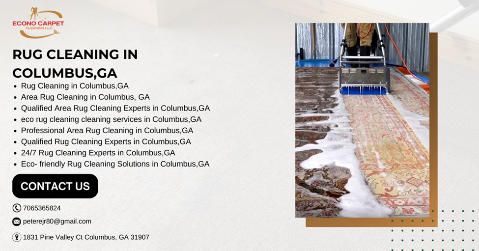Eco-Friendly Rug Cleaning Solutions in Ellerslie, GA | by Econo Carpet ...