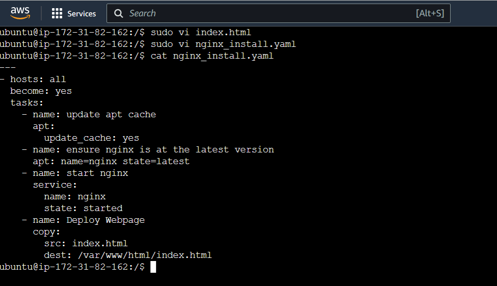 Ansible Project To Host Static Webpage By Sudheer Medium