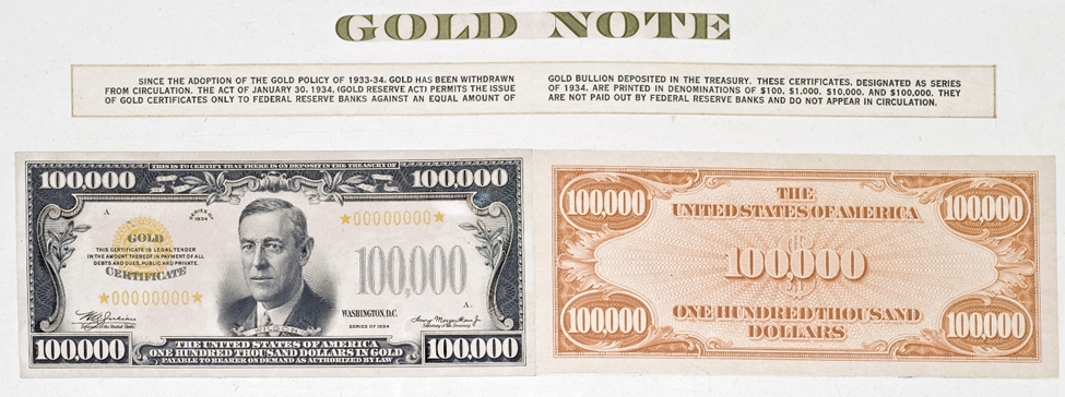 Did You Know That a $100,000 bill existed? And Why Is Woodrow Wilson On ...