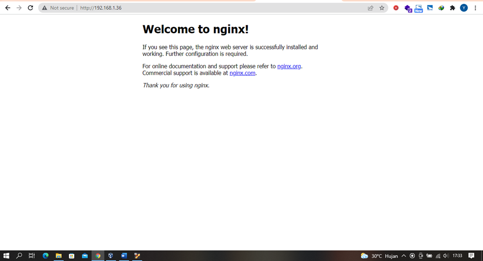 [ Tutorial-3 ] Cara Menginstal Web Server NGINX pada Ubuntu Server dan ...