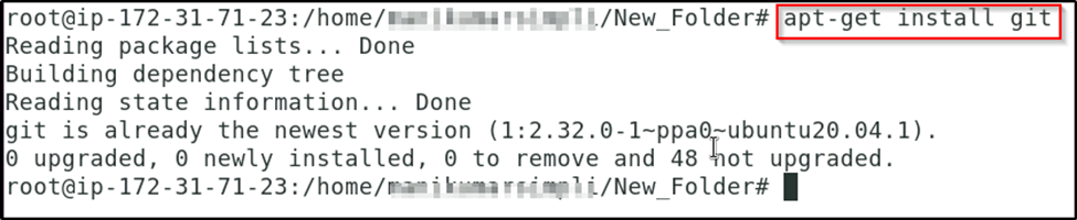 Executing Basic Linux Commands. List the files or folders present in ...