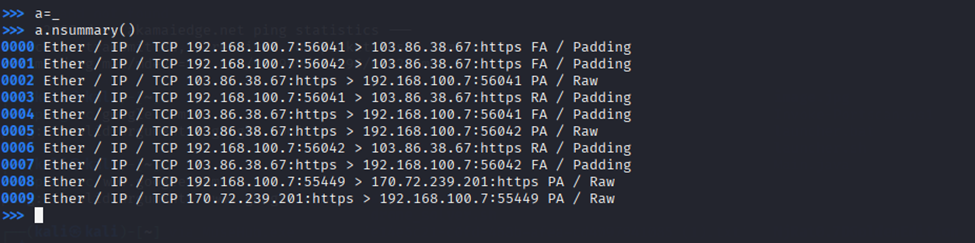 Packet Crafting Using Scapy. Background: | by M Sameer Malik | Medium