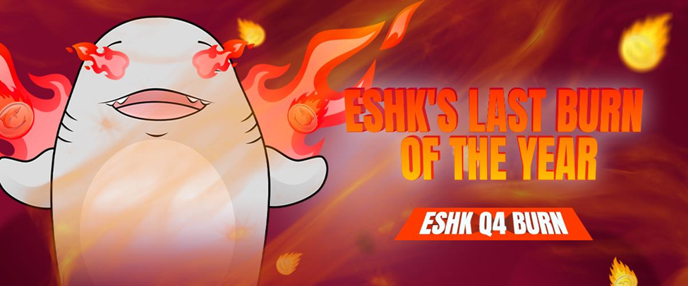 ESHK’S LAST BURN OF THE YEAR WENT SUCCESSFULLY | by eShark Token | Medium