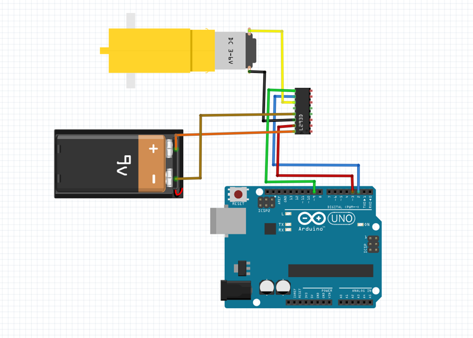 Motor Driver Using L293D. Requirements | by Priska Perera | Medium
