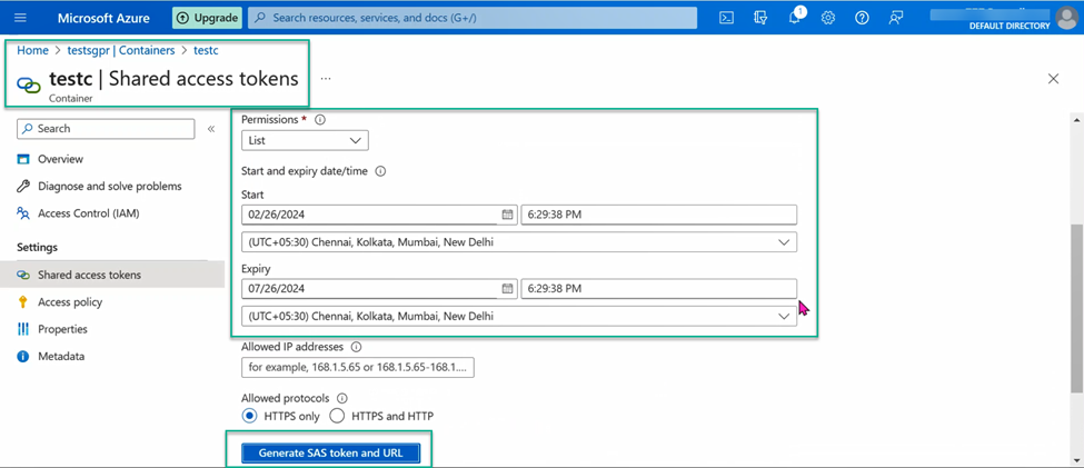 List files from Azure Blob Storage in Oracle Integration Cloud (OIC ...