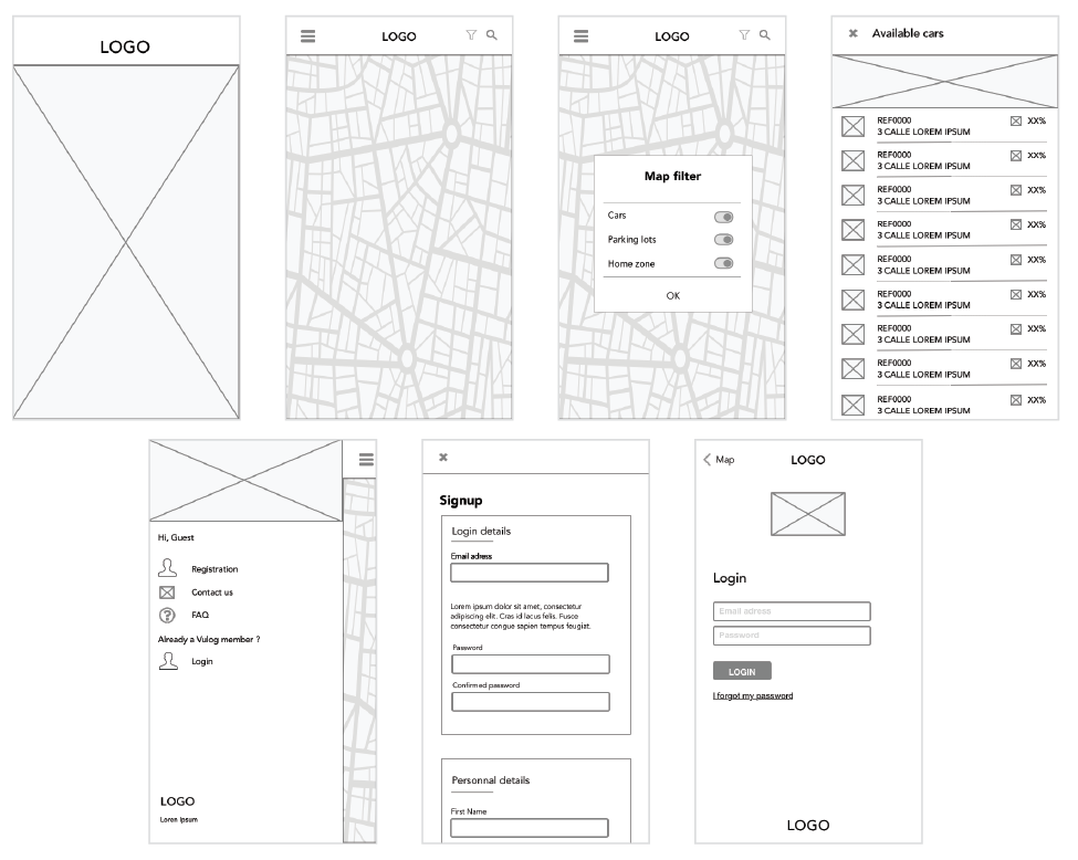 Wireframing Challenge. Ironhack Bootcamp UX/UI Design — Pre… | by Peggy ...