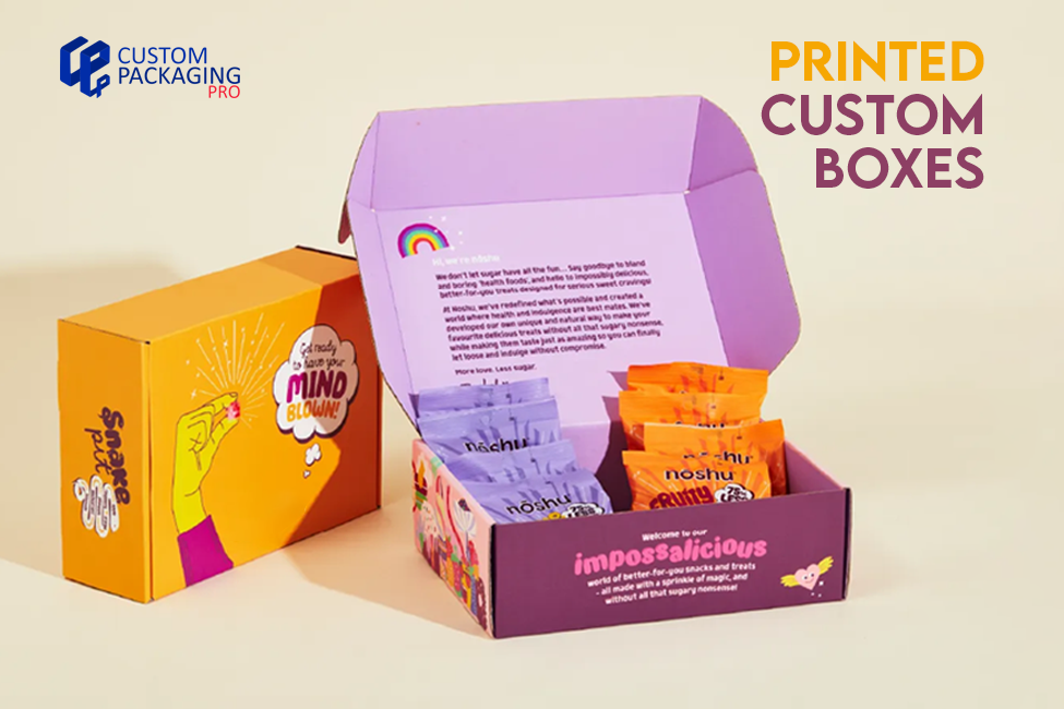 Printed Custom Boxes - Custom Packaging Pro UK - Medium