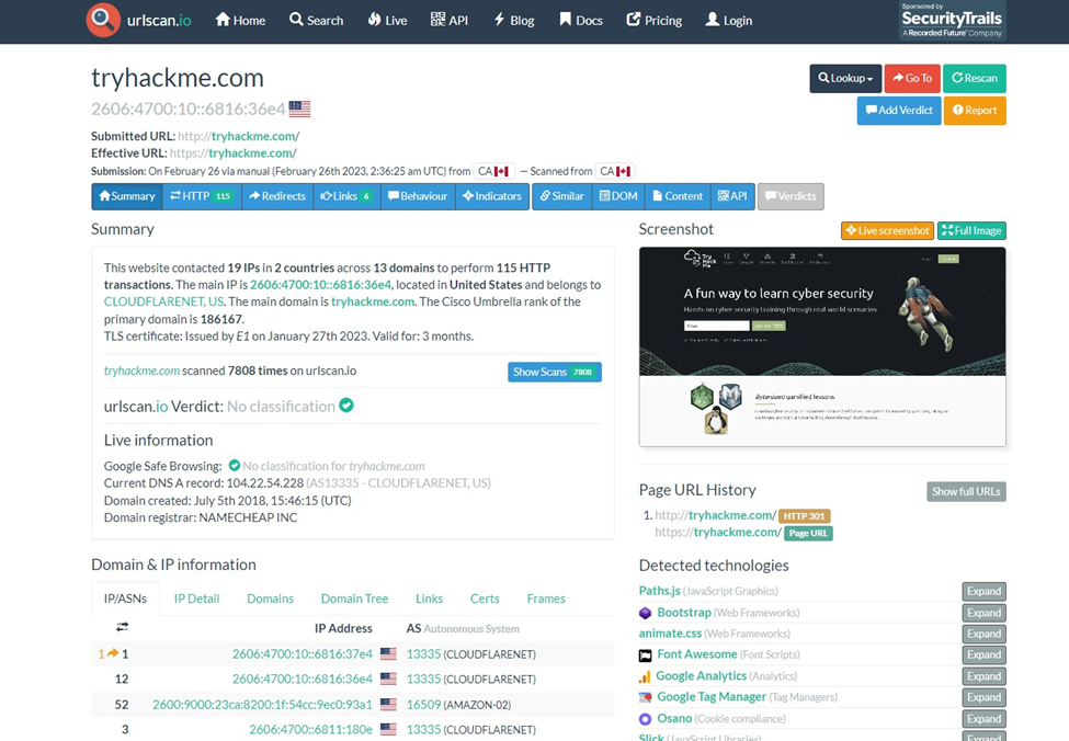 Try HackMe Threat Intelligence Tools Room write-up | by Gezahegn Teffera | Medium