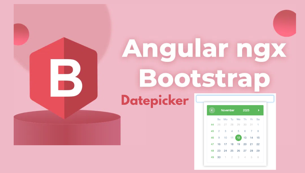 Angular ngx-bootstrap Datepicker: Show Today’s Date by Default | by Code with Bilal | Medium