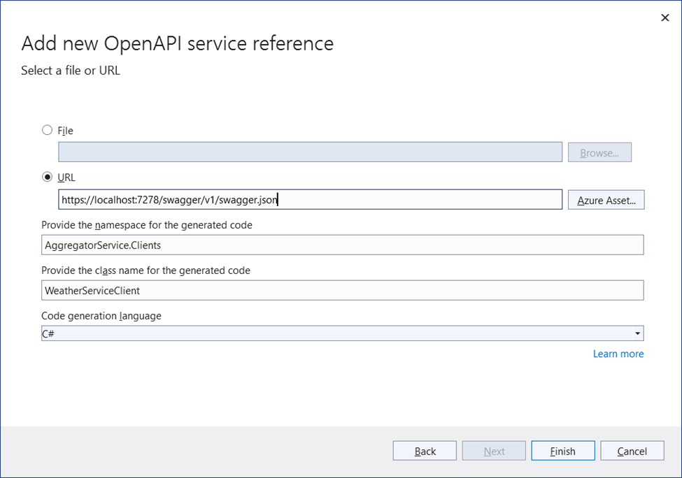 How to call a REST service in .NET if you have its Open API ...