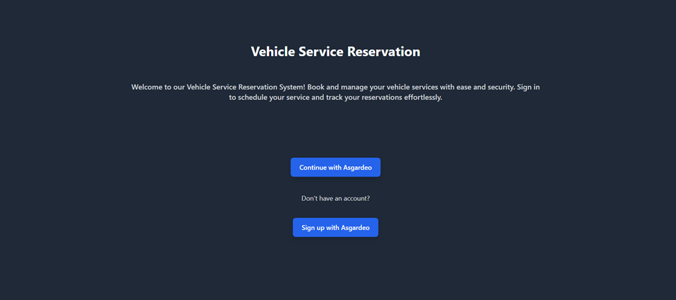 Building a Vehicle Service Reservation System: A Journey Through Security and User ...