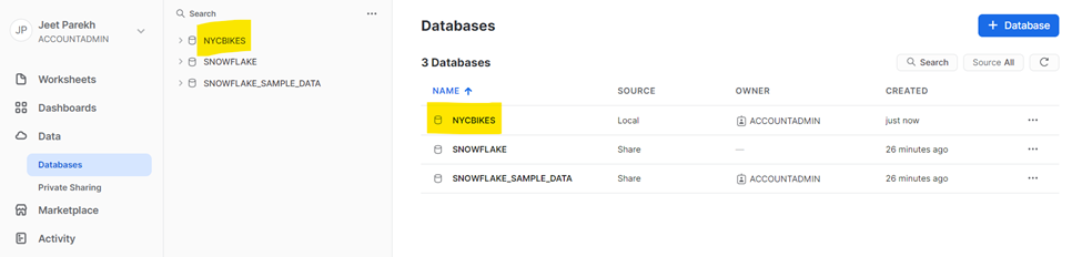 Mini-project using Snowflake. In Snowflake, we can simply execute a ...
