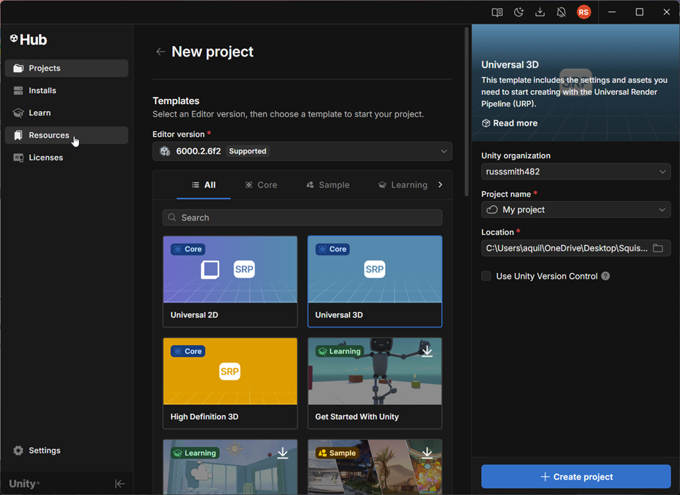 Installing Unity & Getting Started with Game Development | by Russell Smith | Oct, 2025 | Medium